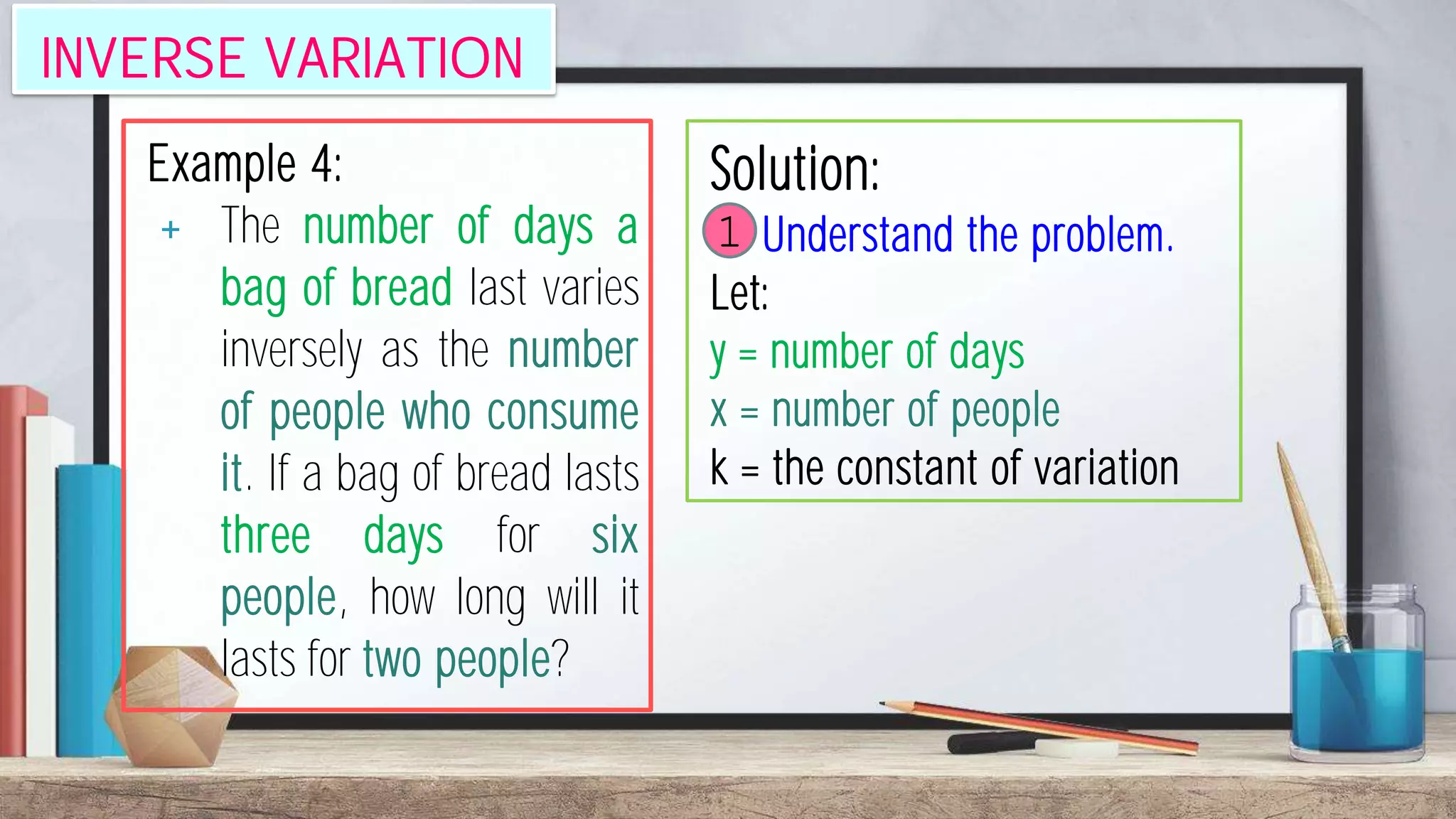 Inverse Variation (Mathematics 9) | PDF