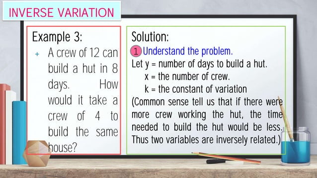 Inverse Variation (Mathematics 9) | PDF