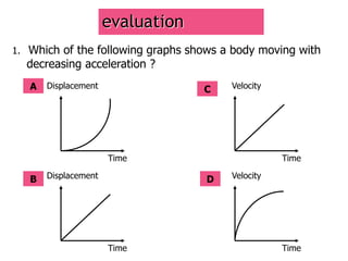 Decreasing Acceleration Graph