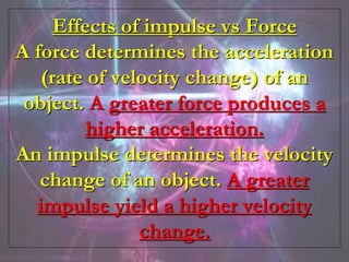 PHYSICS KSSM FORM 4 (2.7 impulse and impulsive force) | PPT