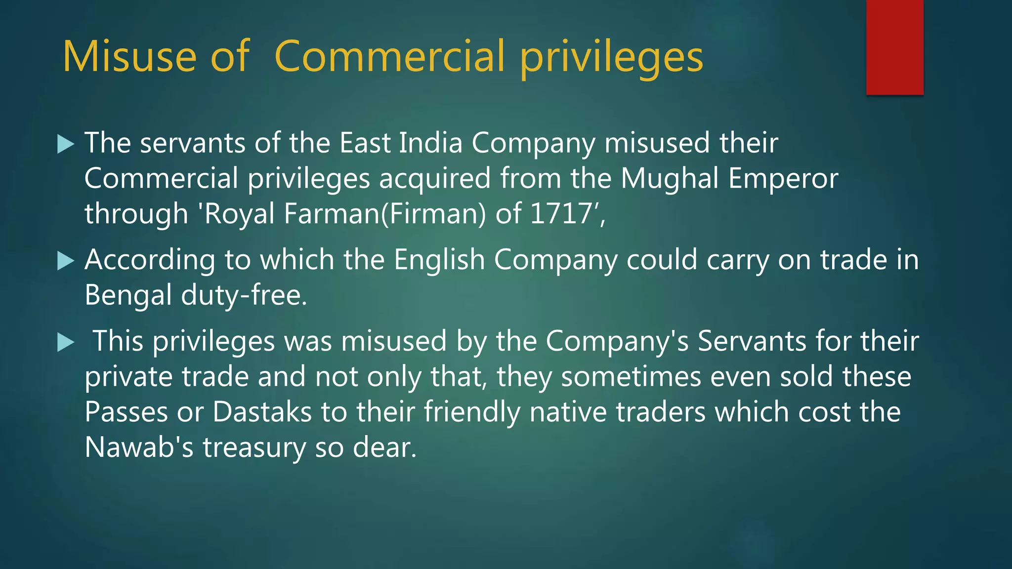 Battle of Plassey | PPTX