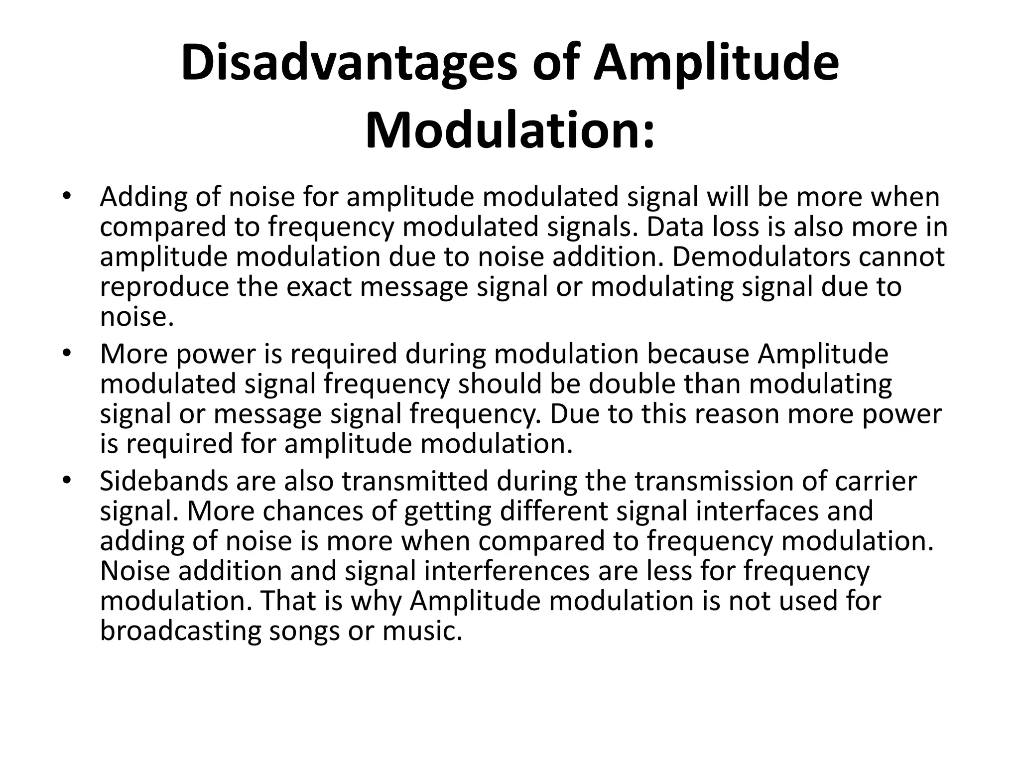 Modulation, Frequency Modulation, Phase Modulation, Amplitude ...