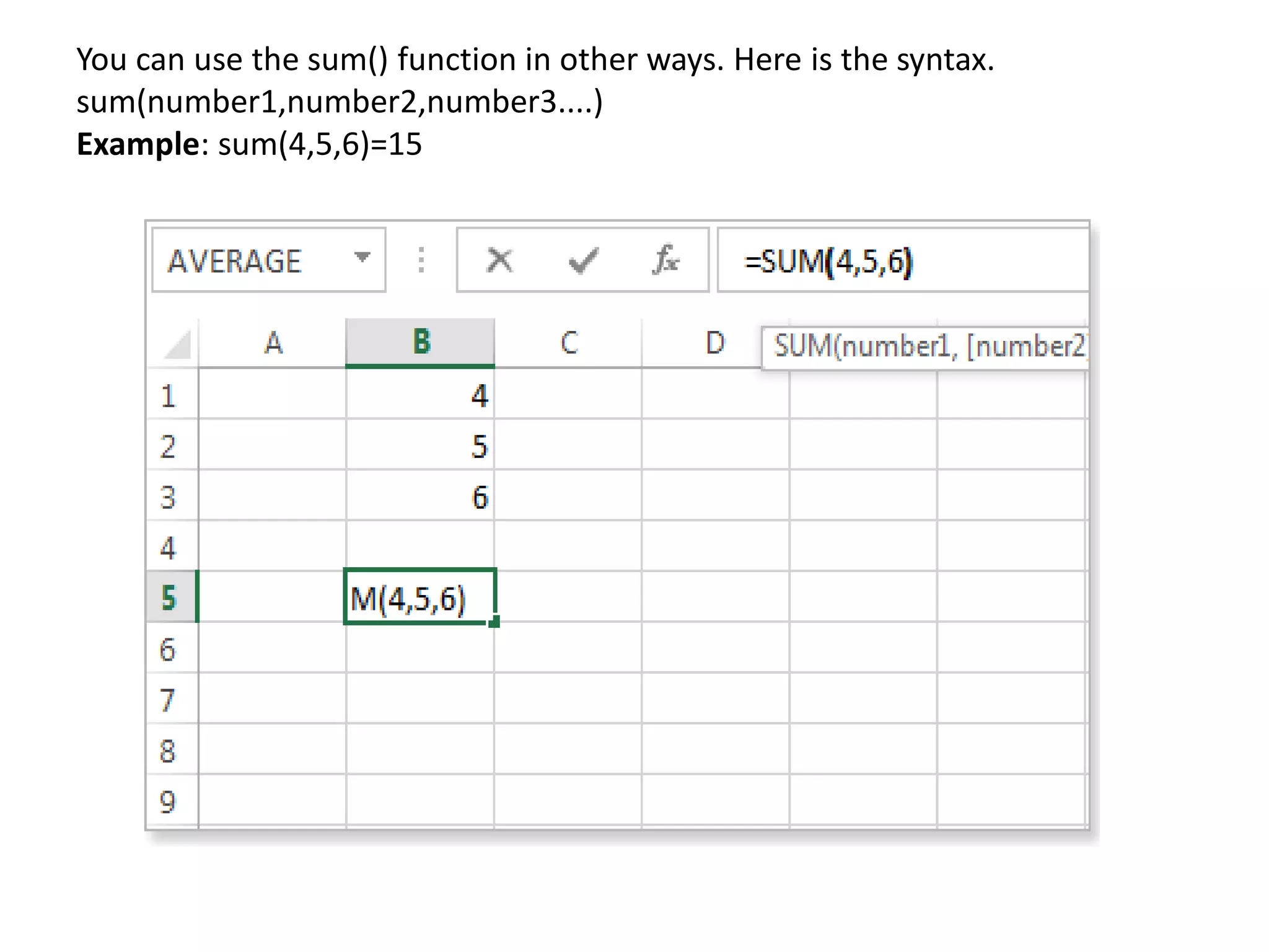 2. mathematical functions in excel | PDF