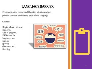 Barriers to communication | PPT