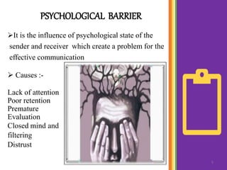 Barriers to communication | PPT