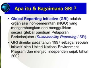 GRI_Reporting Cycle, Profile, Standard Disclosure & Mgnt Approach ...