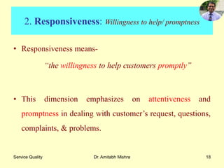 Customers Satisfaction and Service Quality | PDF