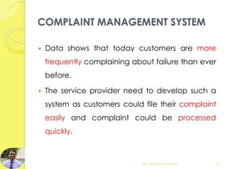 Service Failure, Complaint and Recovery | PDF
