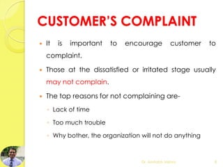 Service Failure, Complaint and Recovery | PDF