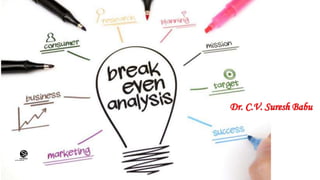 Introduction to Break-Even Analysis | PPTX