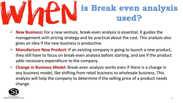 Introduction to Break-Even Analysis | PPTX | Sales | Business