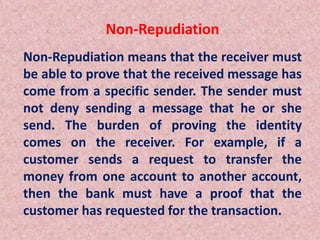 Aspects of Network Security | PPT