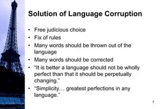 2. intro to lang. swift's proposal | PPT