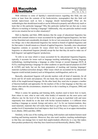 2. monograph on educational linguistics | PDF