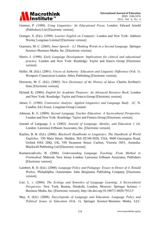 2. monograph on educational linguistics | PDF