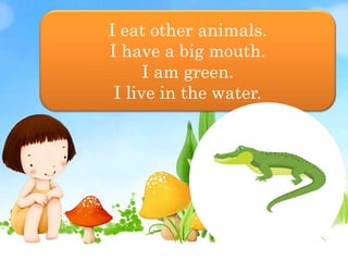 2. animal riddles who am i | PPTX