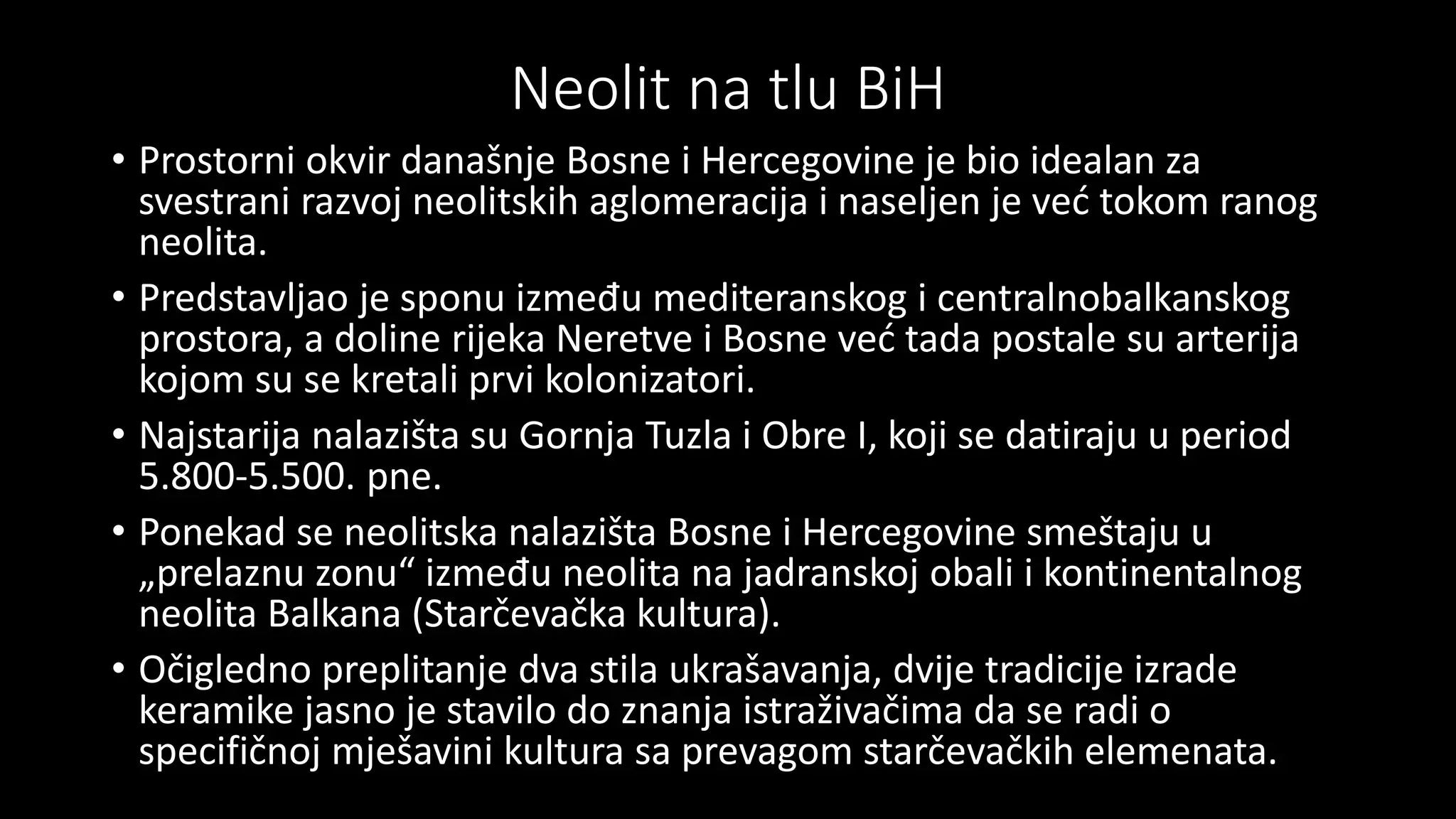 2. prethistorija na tlu BiH | PPTX