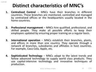 MNCs | PPT