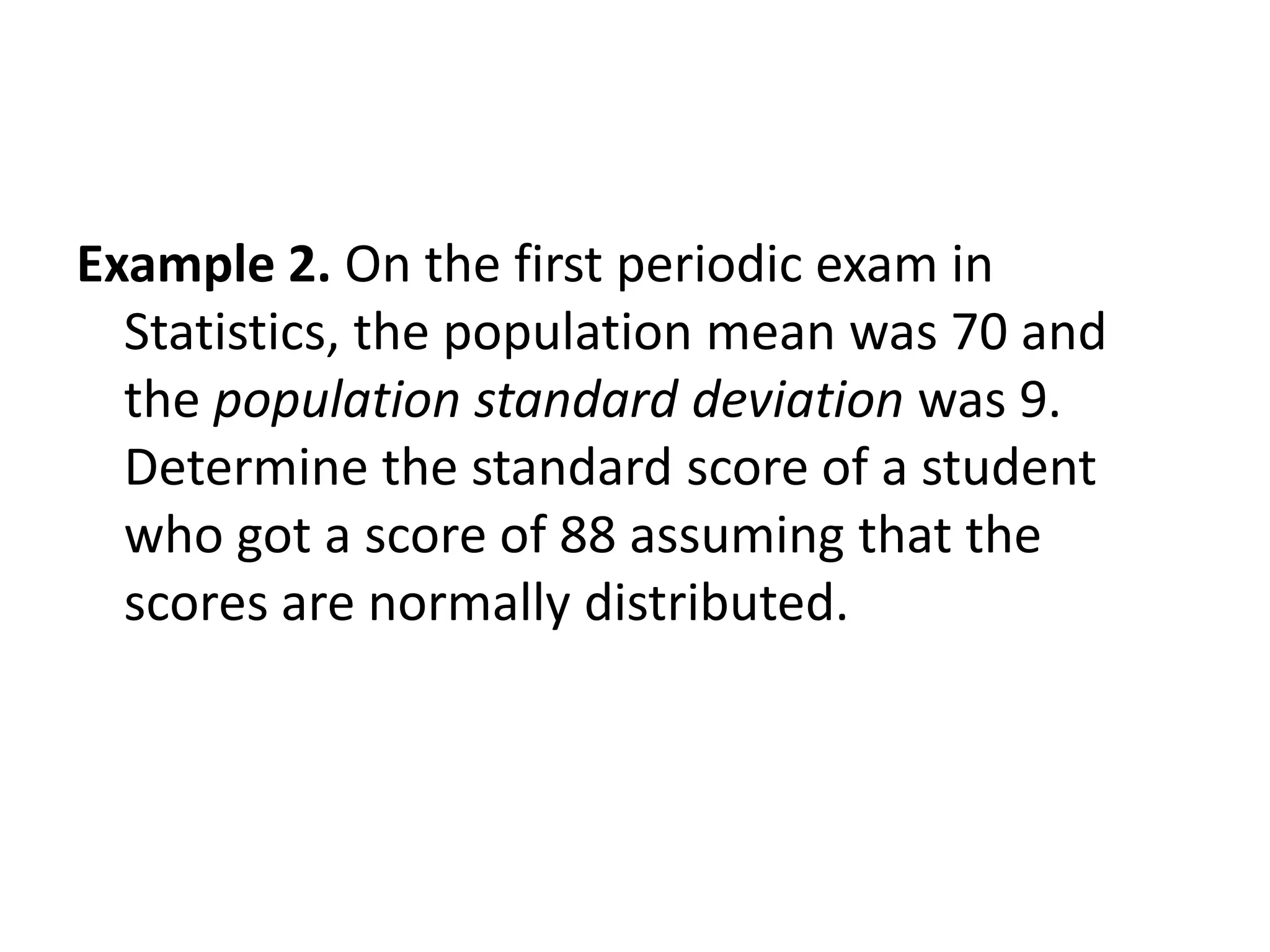 2. standard scores | PPTX