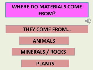 Materials | PPT