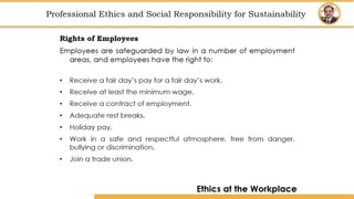 PFE2.3 Code of Conduct - Workplace Rights and Responsibilities | PPT