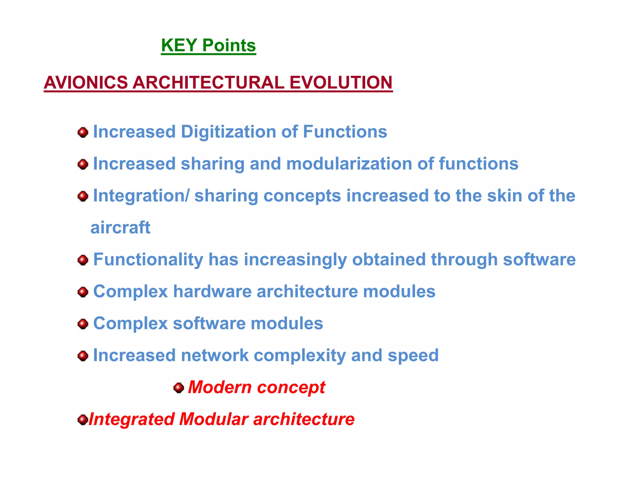 2. avionics architecture da cp | PPTX