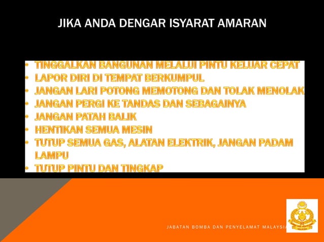 PERANAN ERT / OKK & PERSEDIAAN LATIHAN FIRE DRILL | PDF