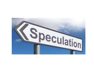 Speculation in Investment | PPTX