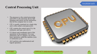 2. hardware, computer system & it's component | PPTX