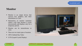 2. hardware, computer system & it's component | PPT