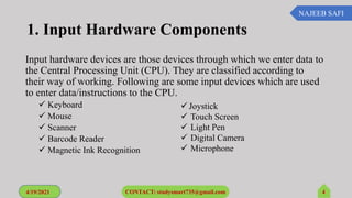 2. hardware, computer system & it's component | PPT