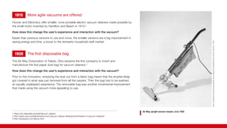 UX Analysis: Evolution of the electric vacuum | PDF