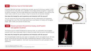 UX Analysis: Evolution of the electric vacuum | PDF