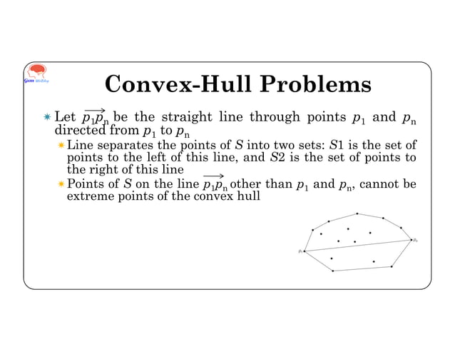 Convex hull problems(Divide and Conquer) | PDF