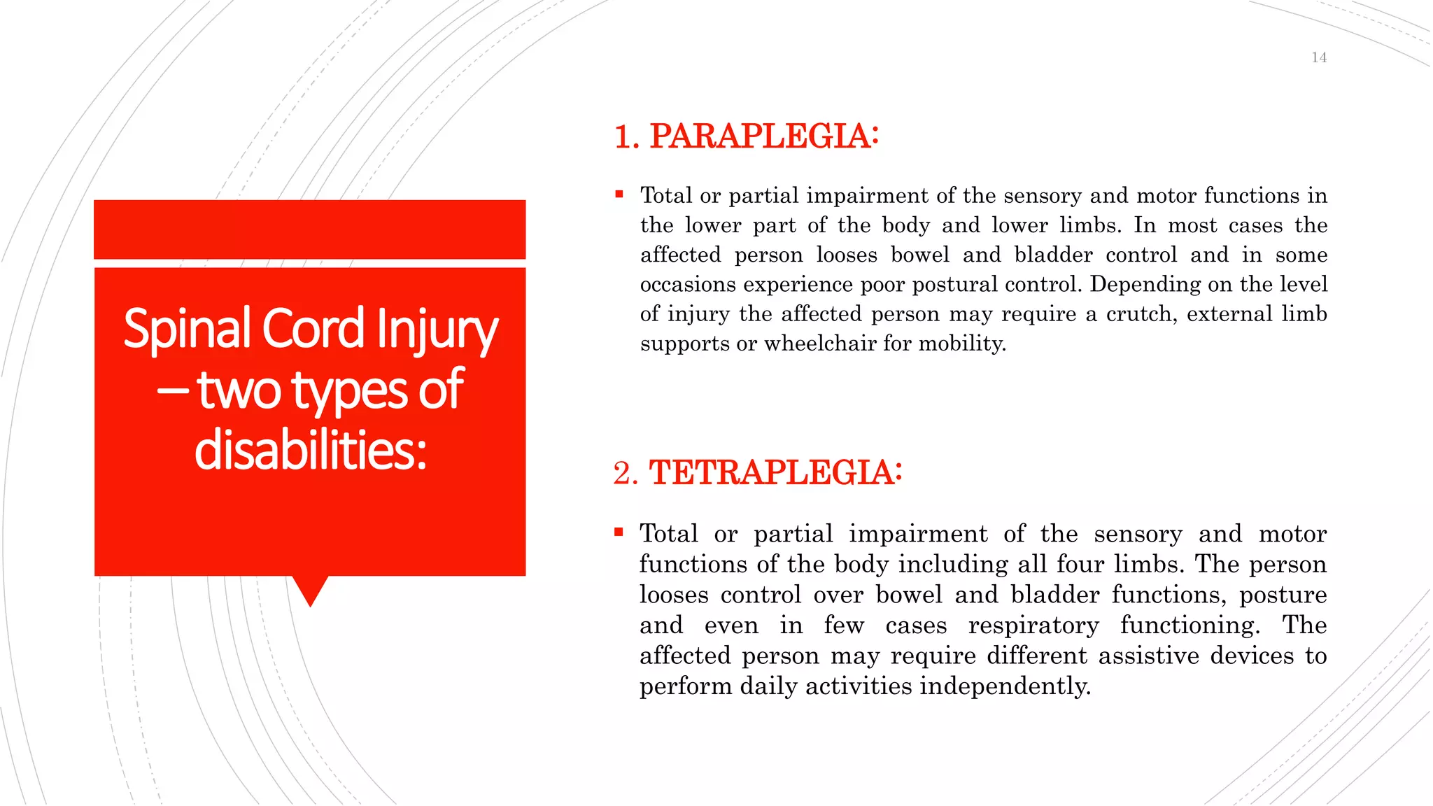 Physical disabilities | PPT