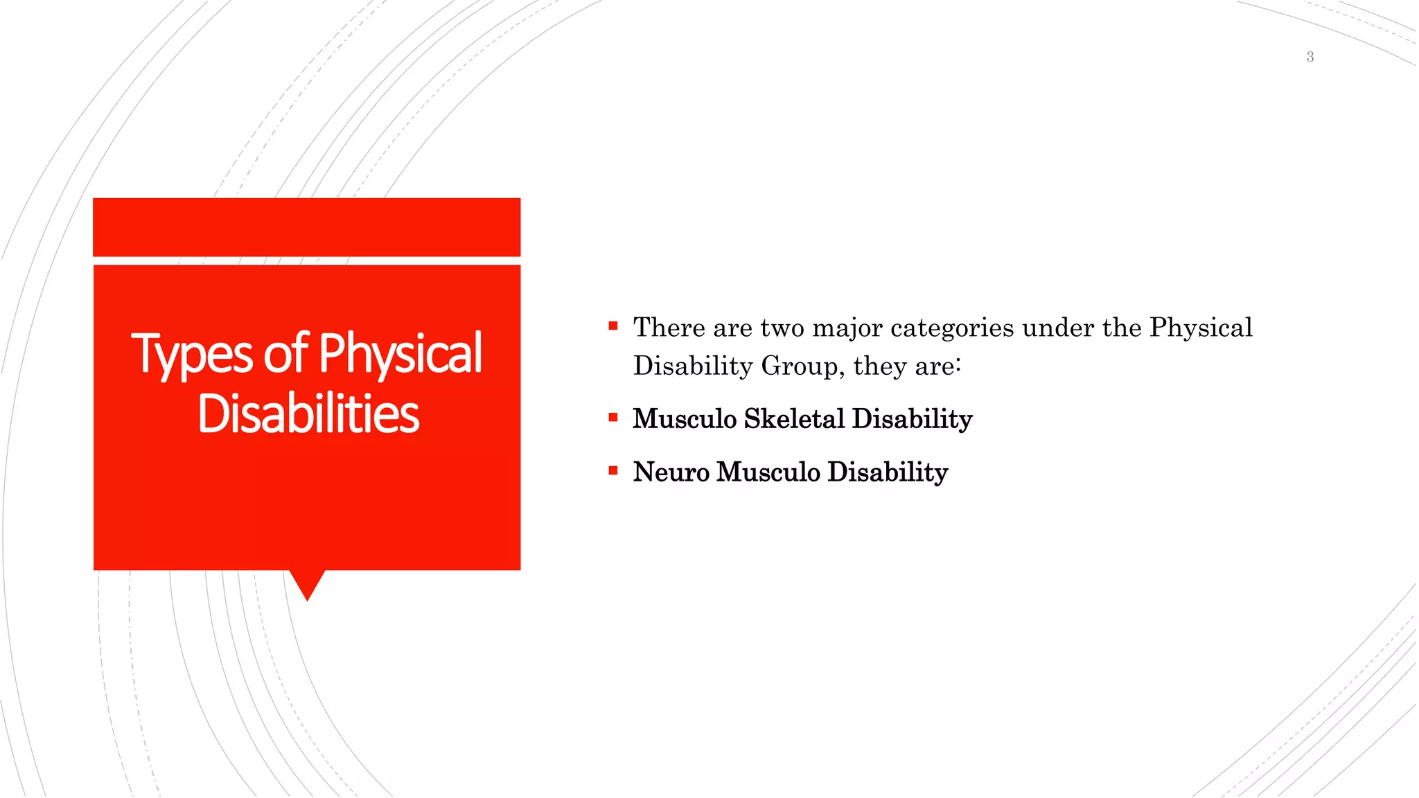 Physical disabilities | PPT