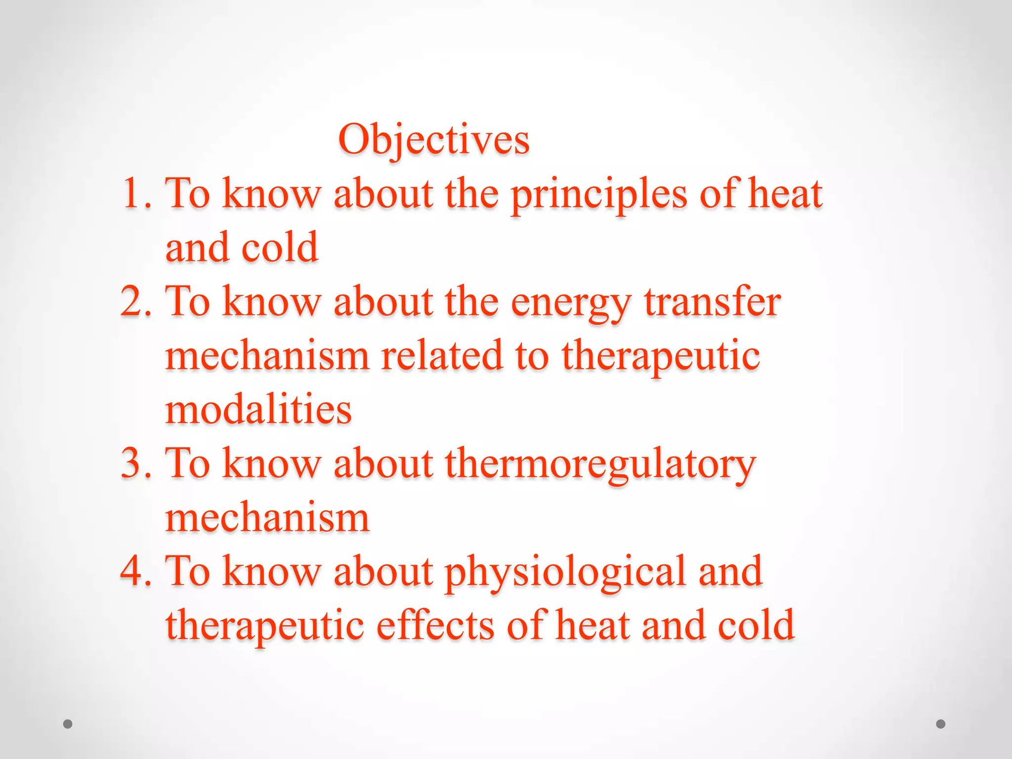 Physiology of Heat and Cold | PPT