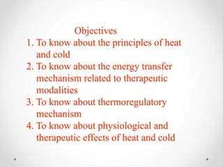 Physiology of Heat and Cold | PPT