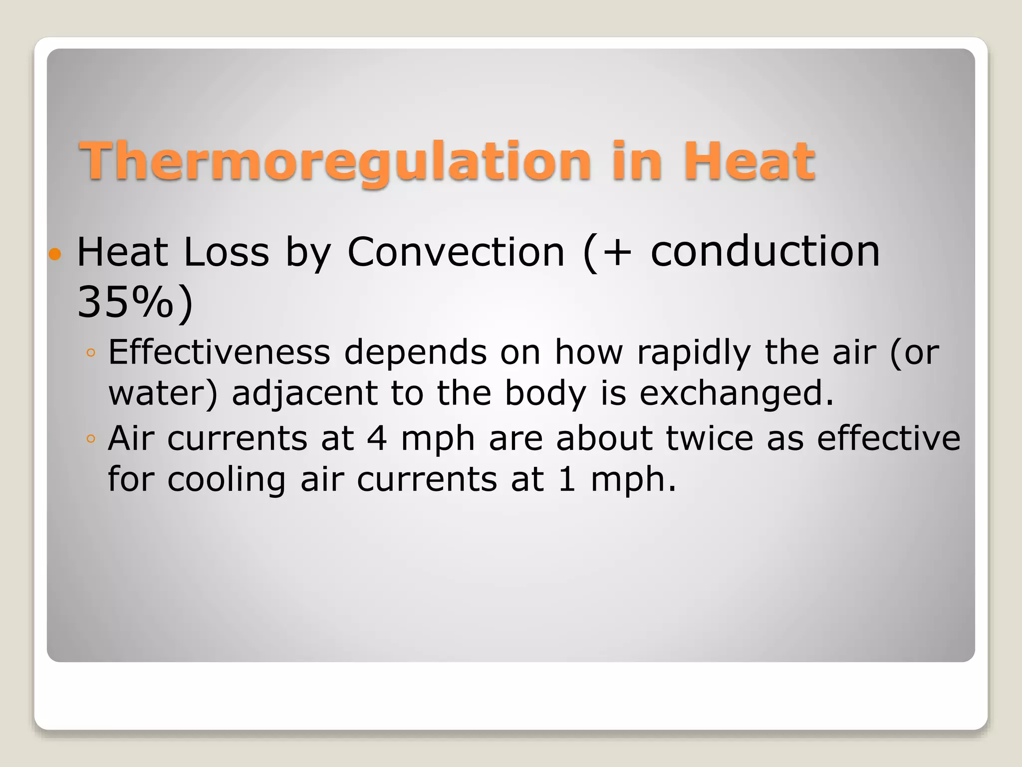 Thermoregulation of Body | PPT