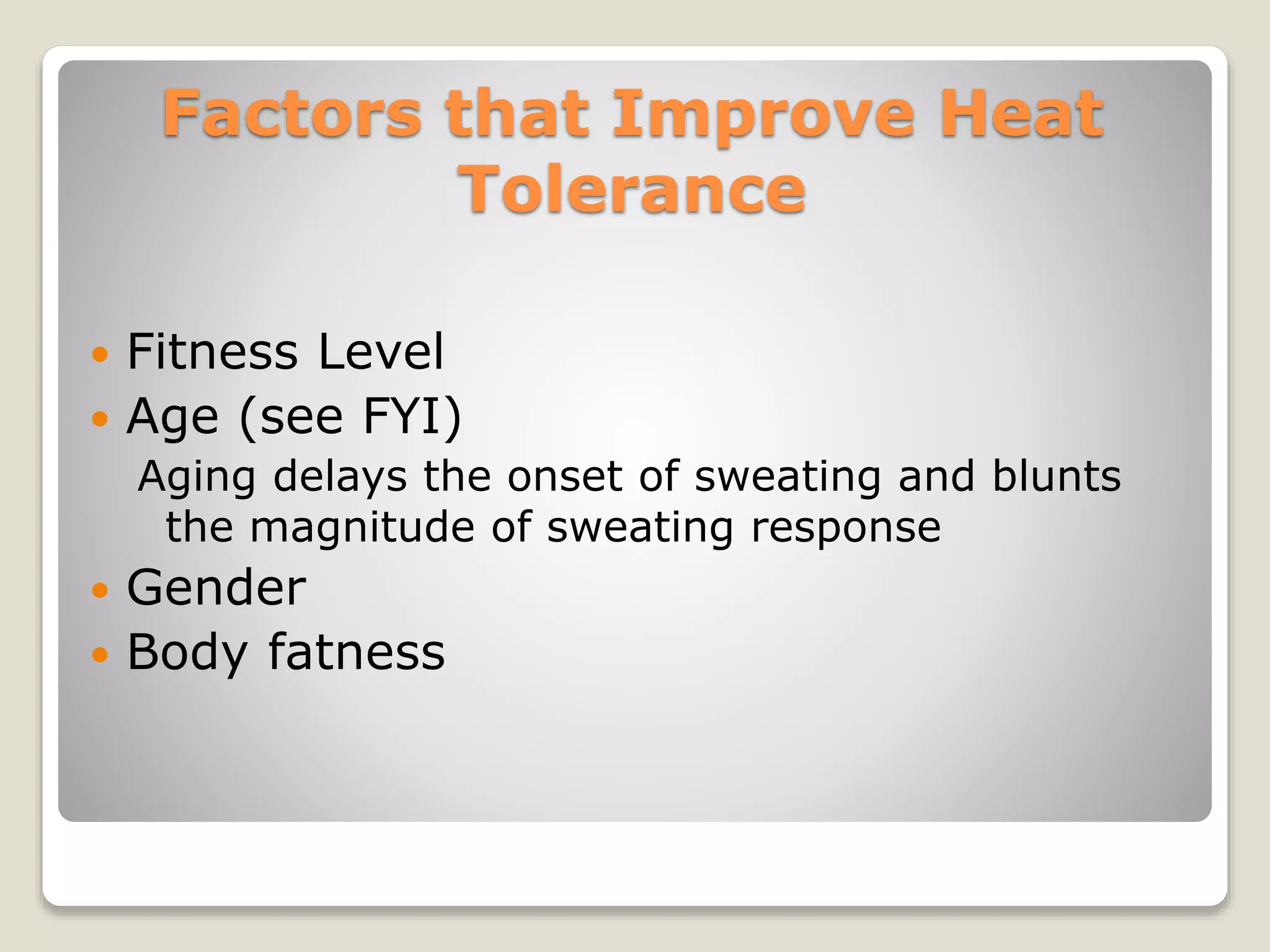 Thermoregulation of Body | PPT