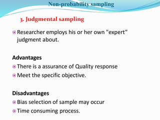 Sampling method | PPTX | College Planning | College Education