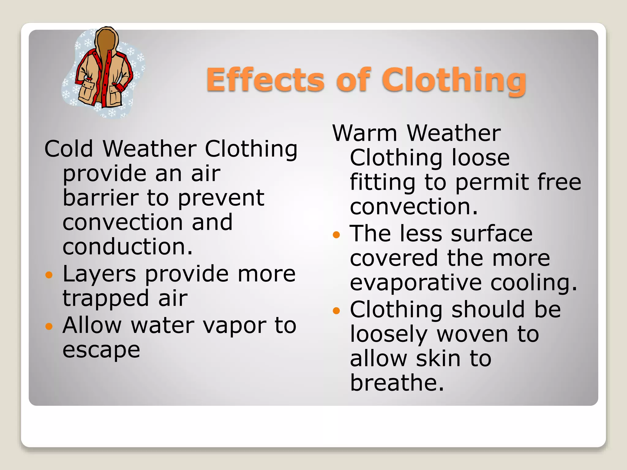 thermoregulation in human body | PPT