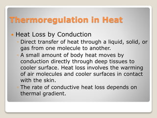 thermoregulation in human body | PPT