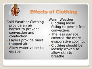 thermoregulation in human body | PPT