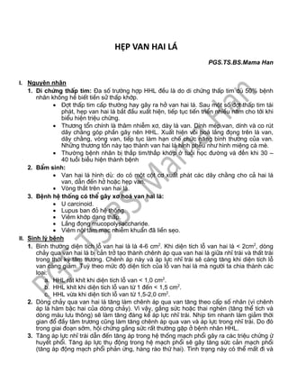 HẸP VAN HAI LÁ | PDF