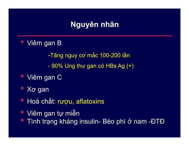 UNG THƯ TẾ BÀO GAN NGUYÊN PHÁT | PDF