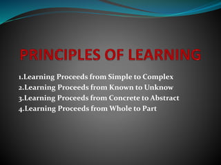 2.2 principles of learning | PPT