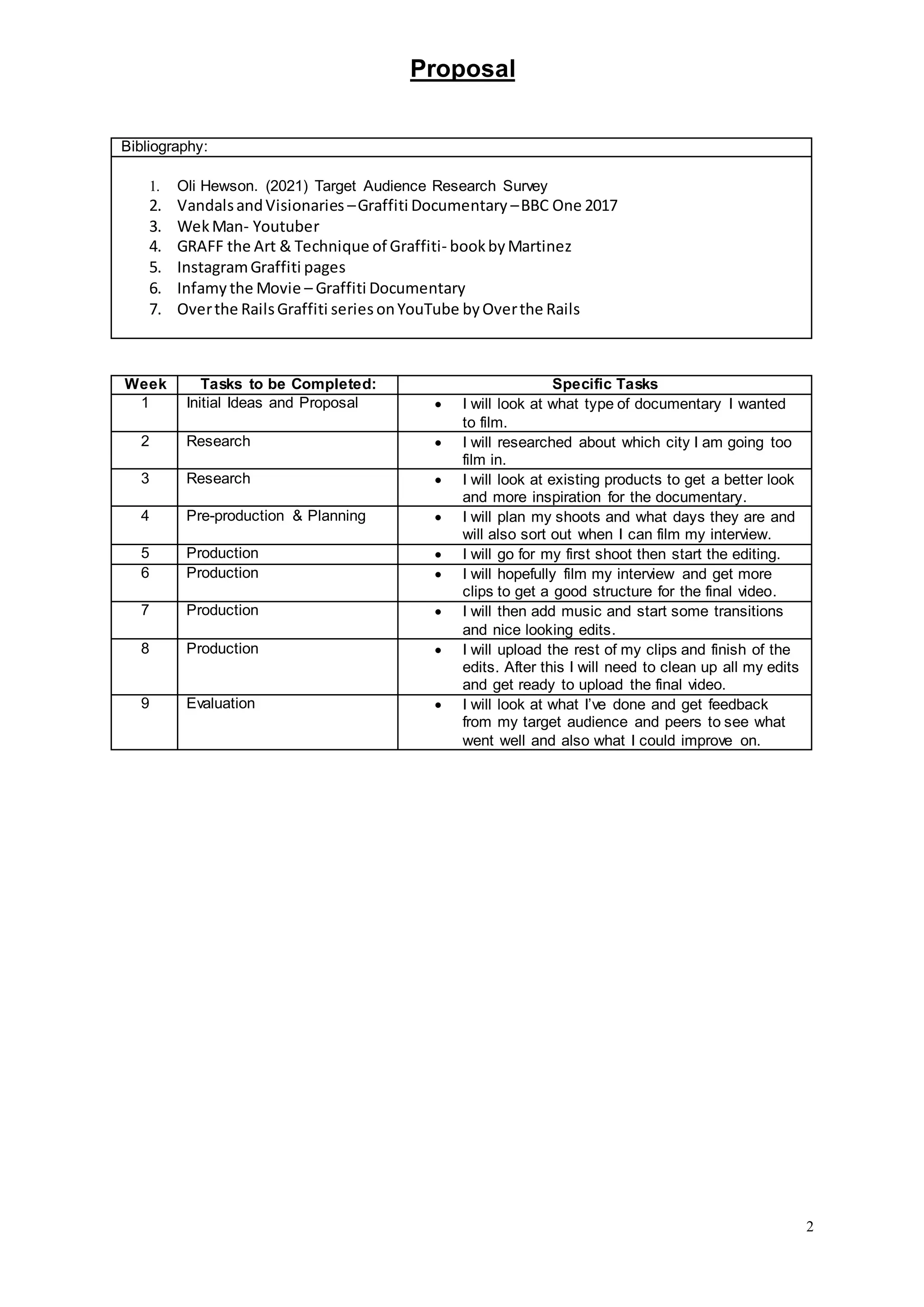 2. fmp proposal | PDF