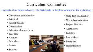 Curriculum Development NR | PPTX