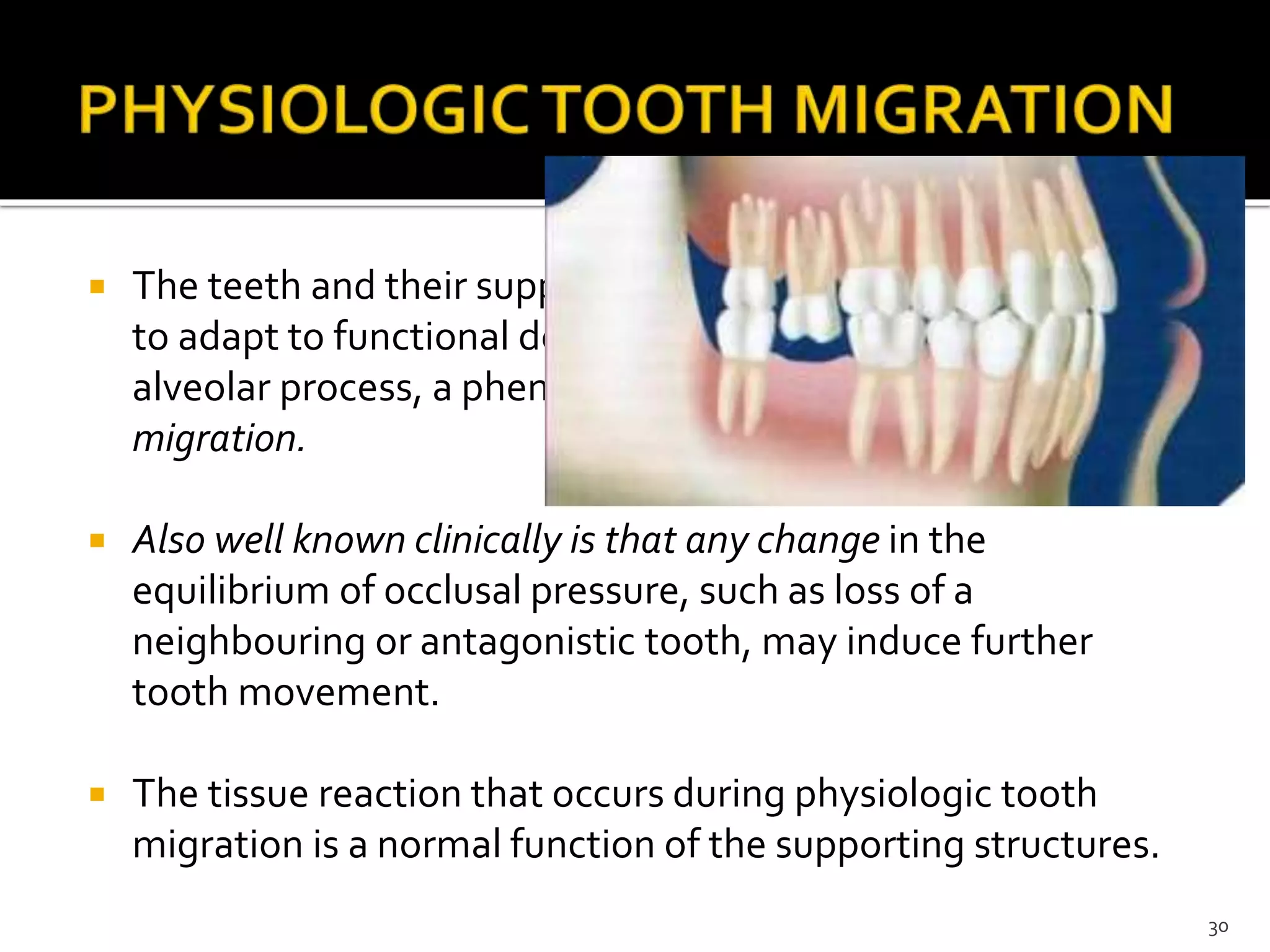 BIOLOGY OF TOOTH MOVEMENT | PPTX